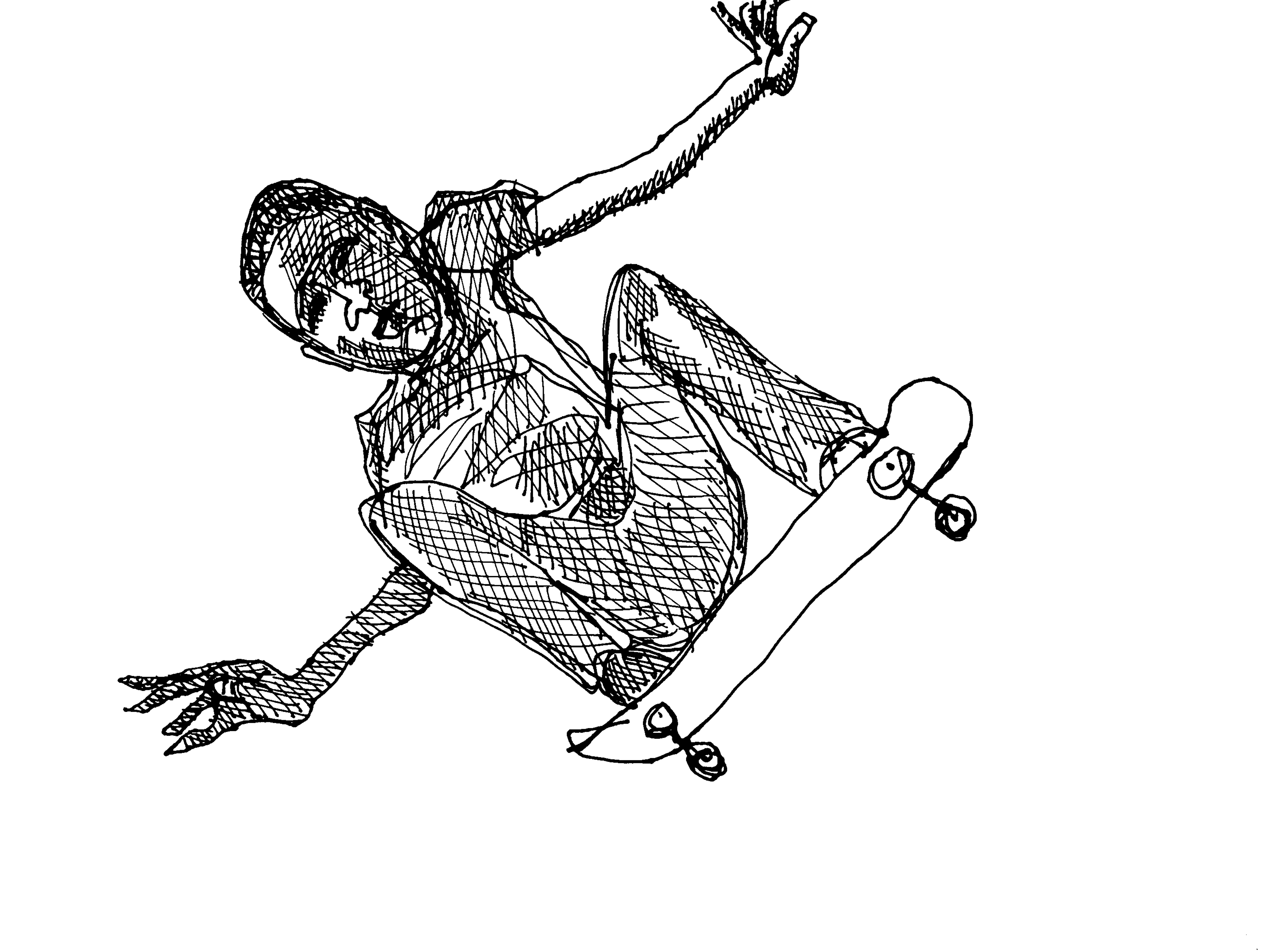 Skateboarders and Klassic Karz — Art by Allen Forrest – the museum of ...